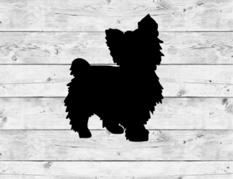 Yorkie Decal Yorkie Vinyl Decal Yorkie Sticker Dog Decal - Etsy