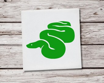 Snake Sticker Decal, Wild Animal Sticker, Reptile Vinyl Stickers ...