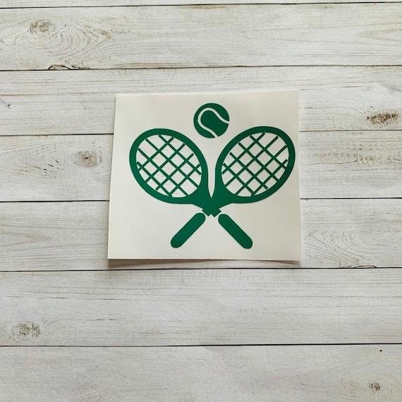 Tennis Decal Tennis Sticker Tennis Ball Decal Tennis | Etsy