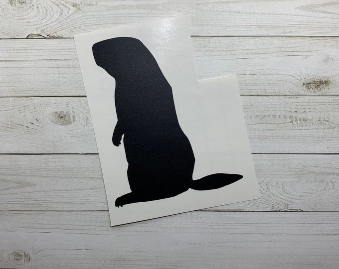 Prairie Dog Vinyl Stickers | Mama + Baby Sticker Art | Prairie Dogs ...