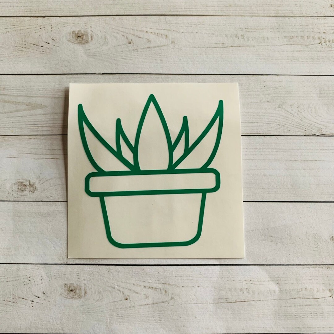 House Plant Decal House Plant Sticker Plant Decal Plant - Etsy