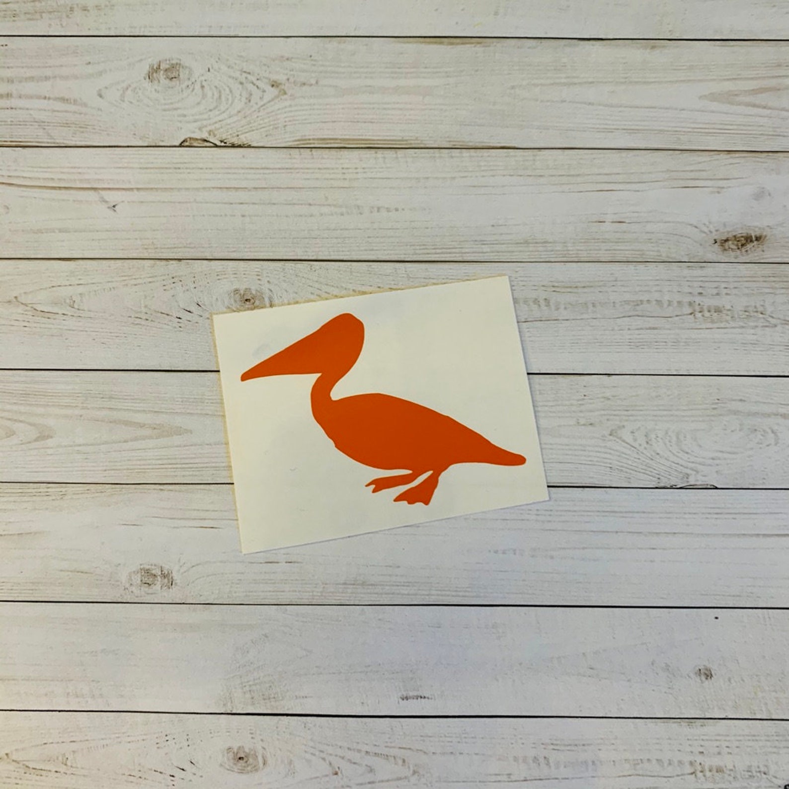 Pelican Decal Pelican Vinyl Decal Pelican Sticker Marine | Etsy