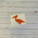 Pelican Decal | Pelican Vinyl Decal | Pelican Sticker | Marine Bird ...