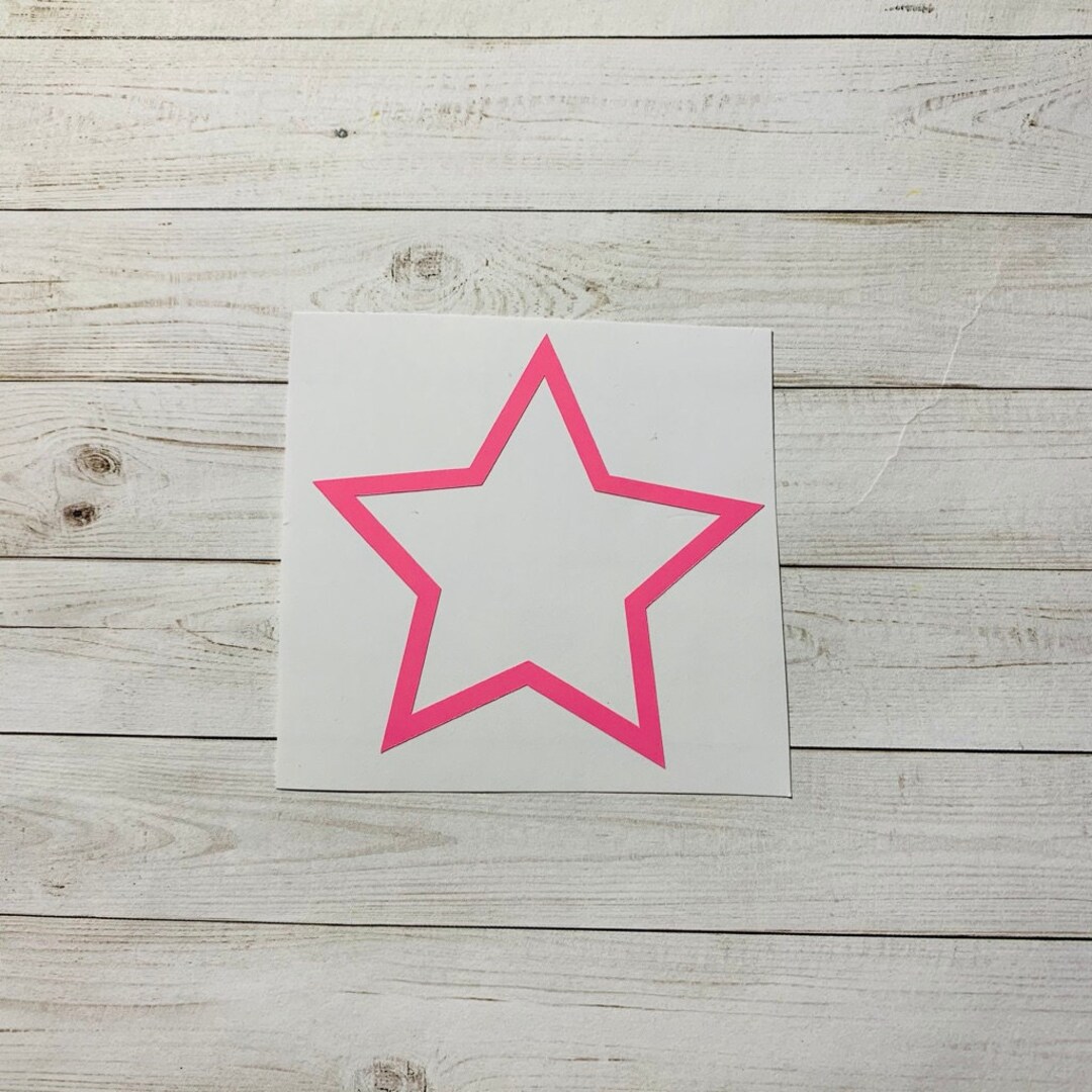 Star Decal | Star Vinyl Decal | Star Sticker | Outer Space Decal | Star ...