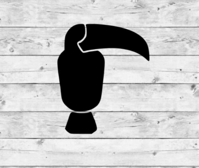 Toucan Decal | Toucan Vinyl Decal | Toucan Sticker | Jungle Decal ...