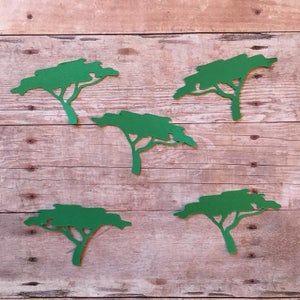 Acacia Tree Confetti | Acacia Tree Cut Outs | Tree Confetti | Tree Cut ...