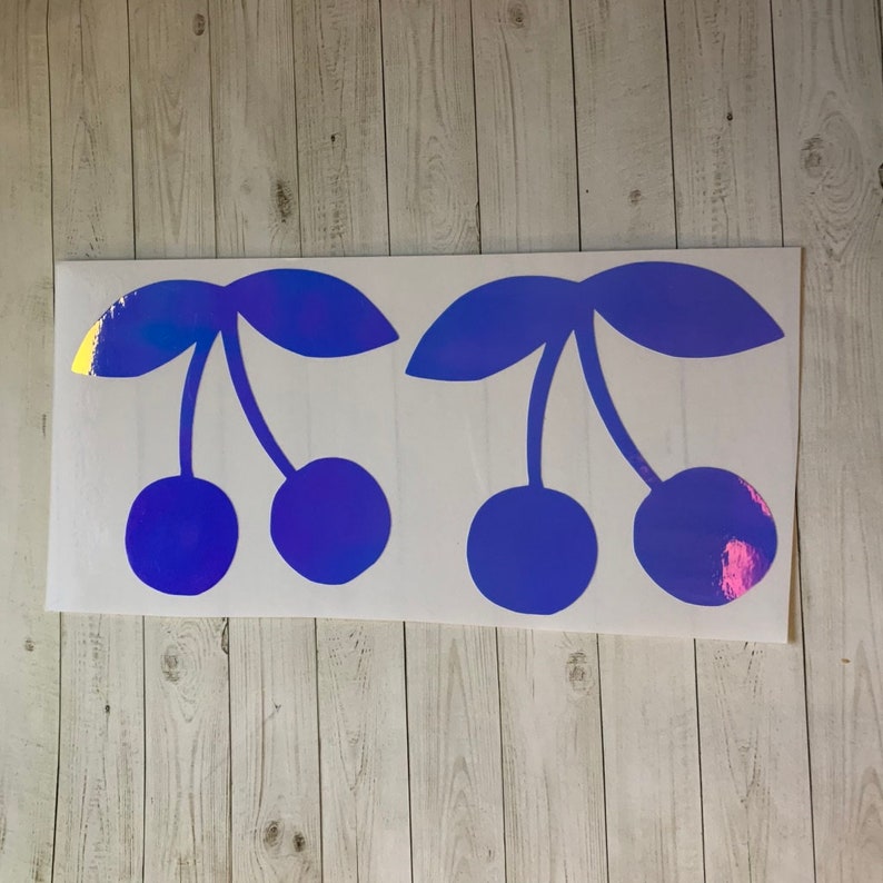 Cherry Decal Cherry Vinyl Decal Cherry Sticker Cherries - Etsy