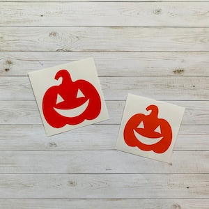 Jack O Lantern Decal Halloween Decal Halloween Sticker - Etsy