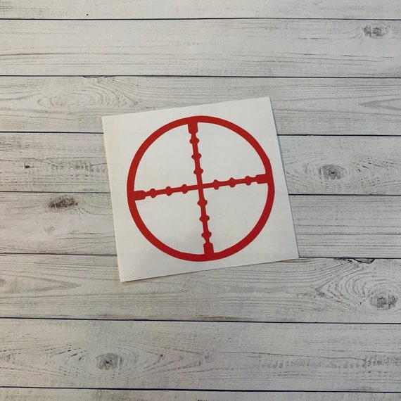 Hunting Sight Decal Hunting Decal Hunting Sticker - Etsy