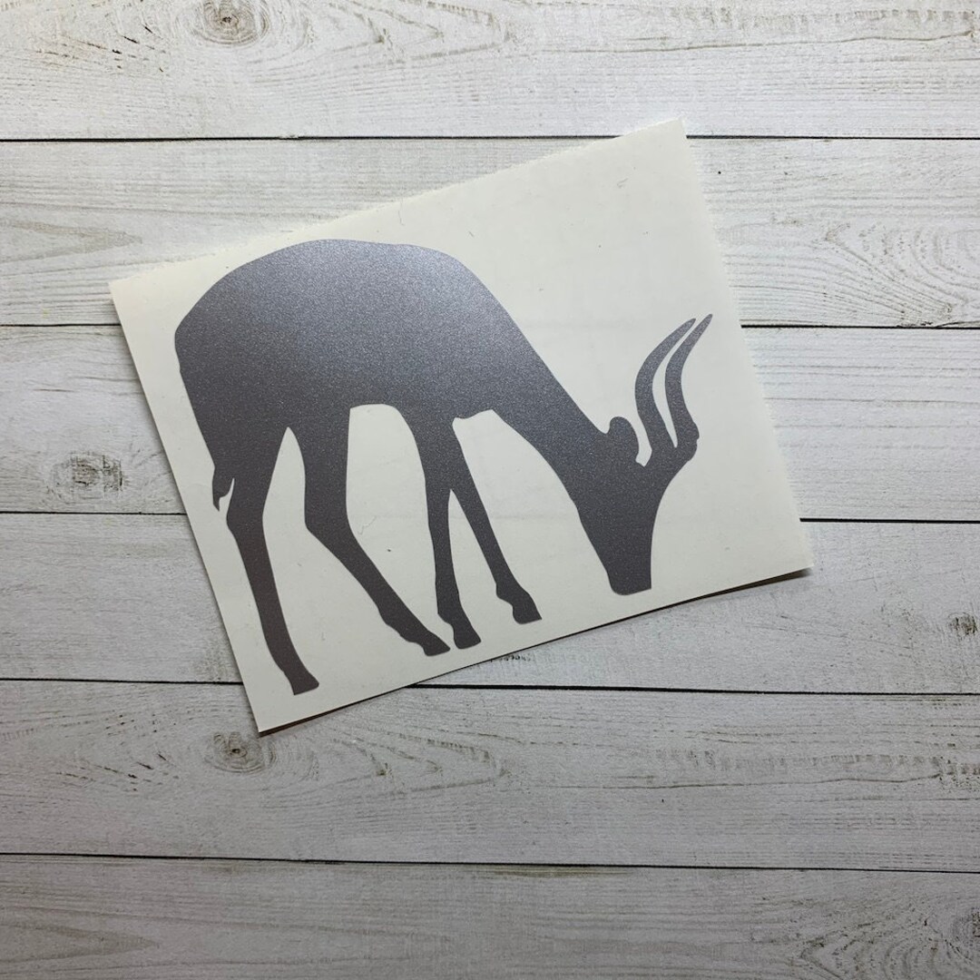 Antelope Decal | Antelope Vinyl Decal | Antelope Sticker | Antelope ...