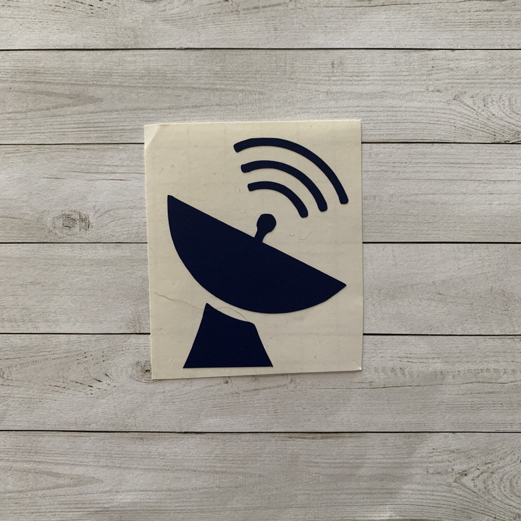 Antenna Decal | Antenna Sticker | Antenna Vinyl Decal | Outer Space ...