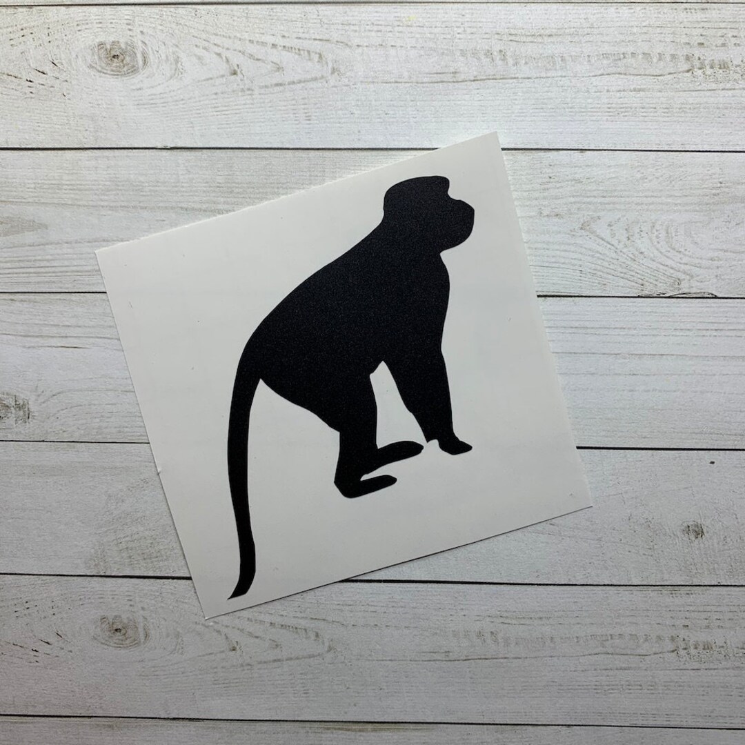 Baboon Decal | Baboon Vinyl Decal | Baboon Sticker | Monkey Decal ...