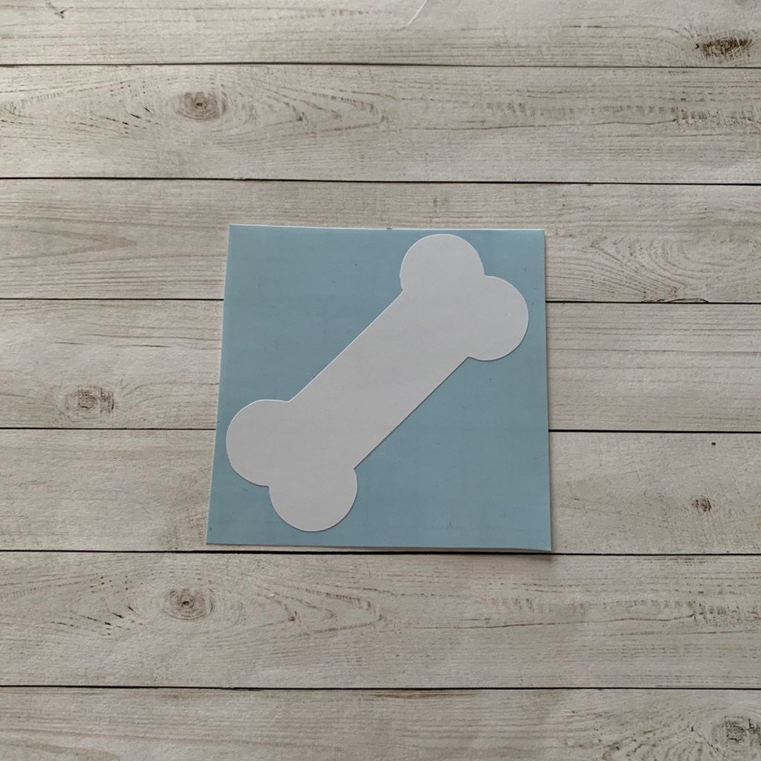 Dog Bone Decal | Dog Bone Vinyl Decal | Dog Bone Sticker | Bone Sticker ...