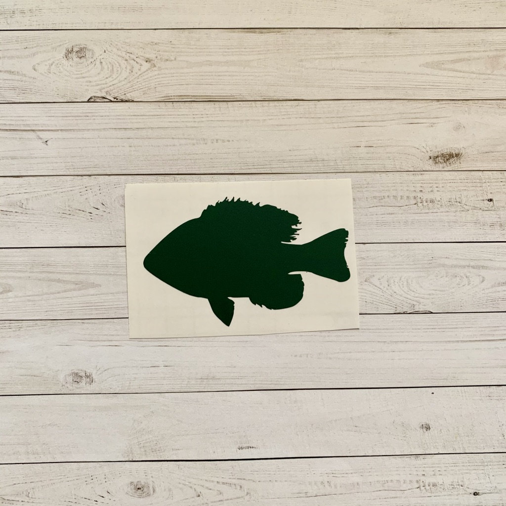 Bluegill Confetti Decal Bluegill Vinyl Decal Bluegill | Etsy