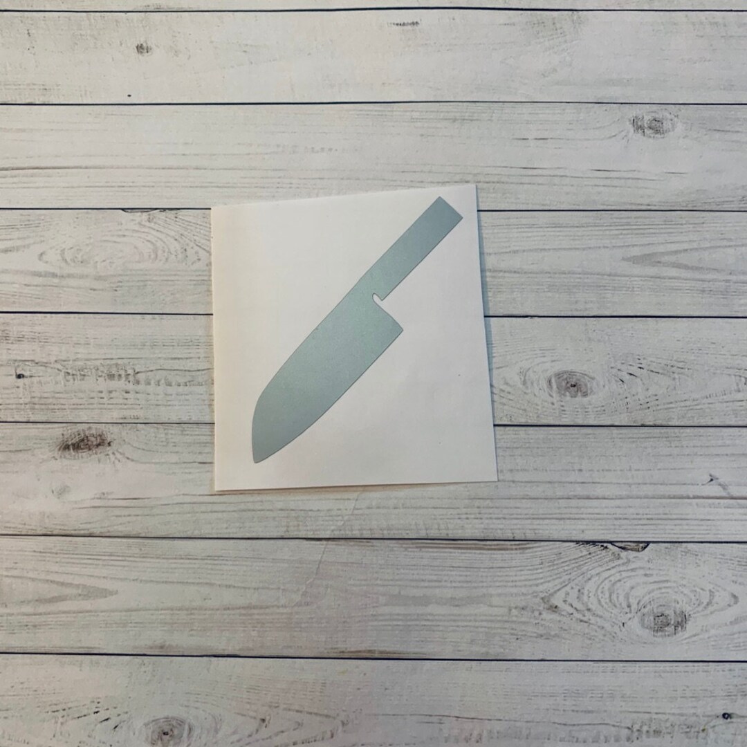 Knife Decal | Knife Sticker | Butcher Knife Sticker | Kitchen Knife ...