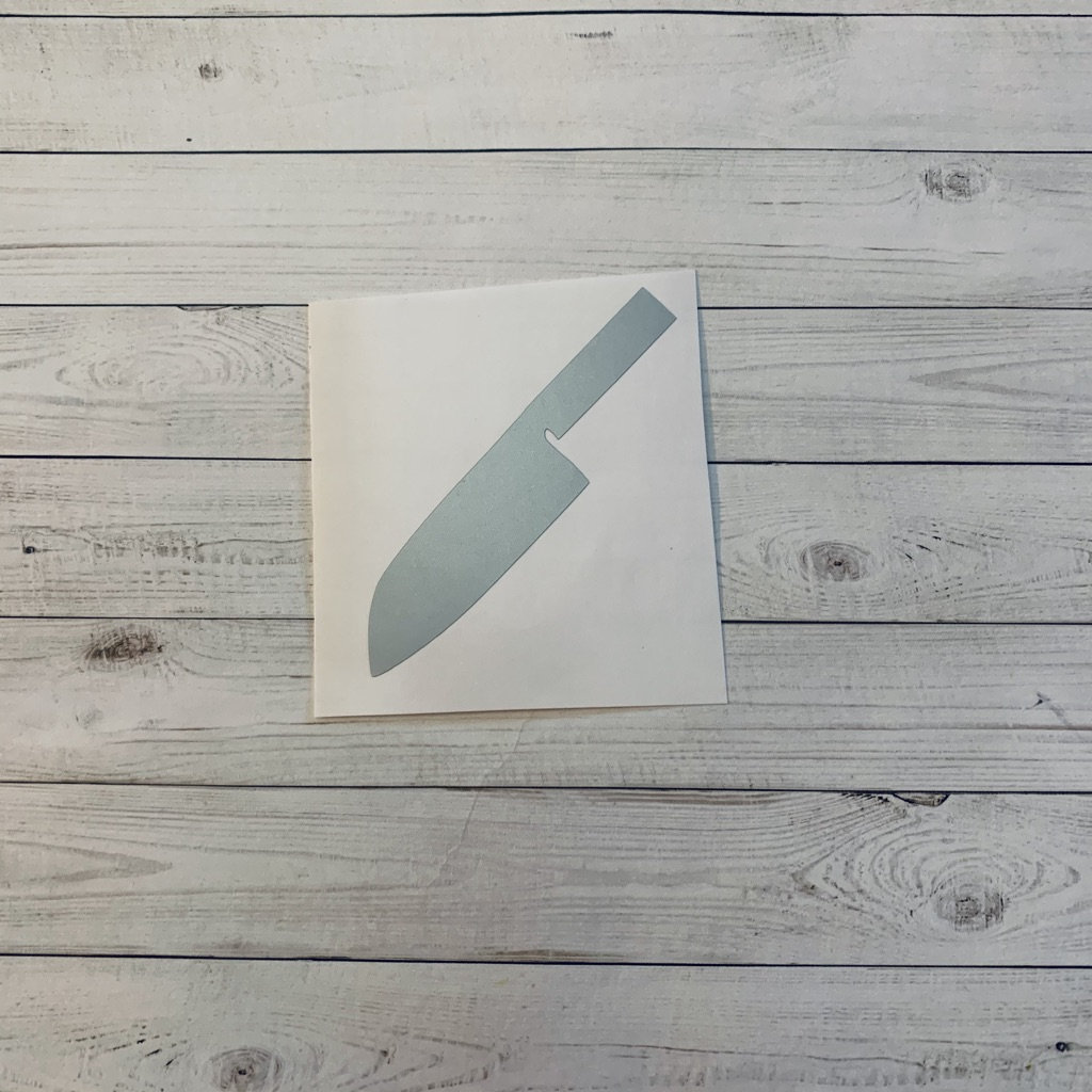 Knife Decal Knife Sticker Butcher Knife Sticker Kitchen | Etsy