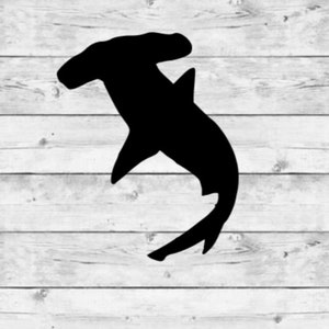 Hammerhead Shark Decal | Hammerhead Vinyl Decal | Hammerhead Sticker ...