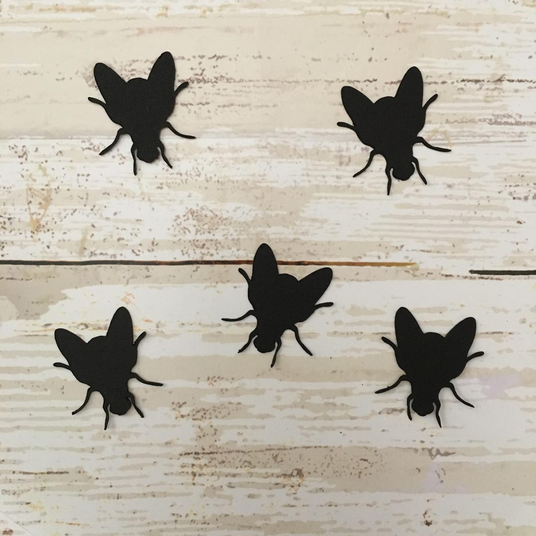 Fly Confetti | Fly Cut Outs | Fly Decoration | Fly Party Supplies | Bug ...