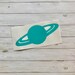 Saturn Decal Saturn Vinyl Decal Saturn Sticker Planet - Etsy