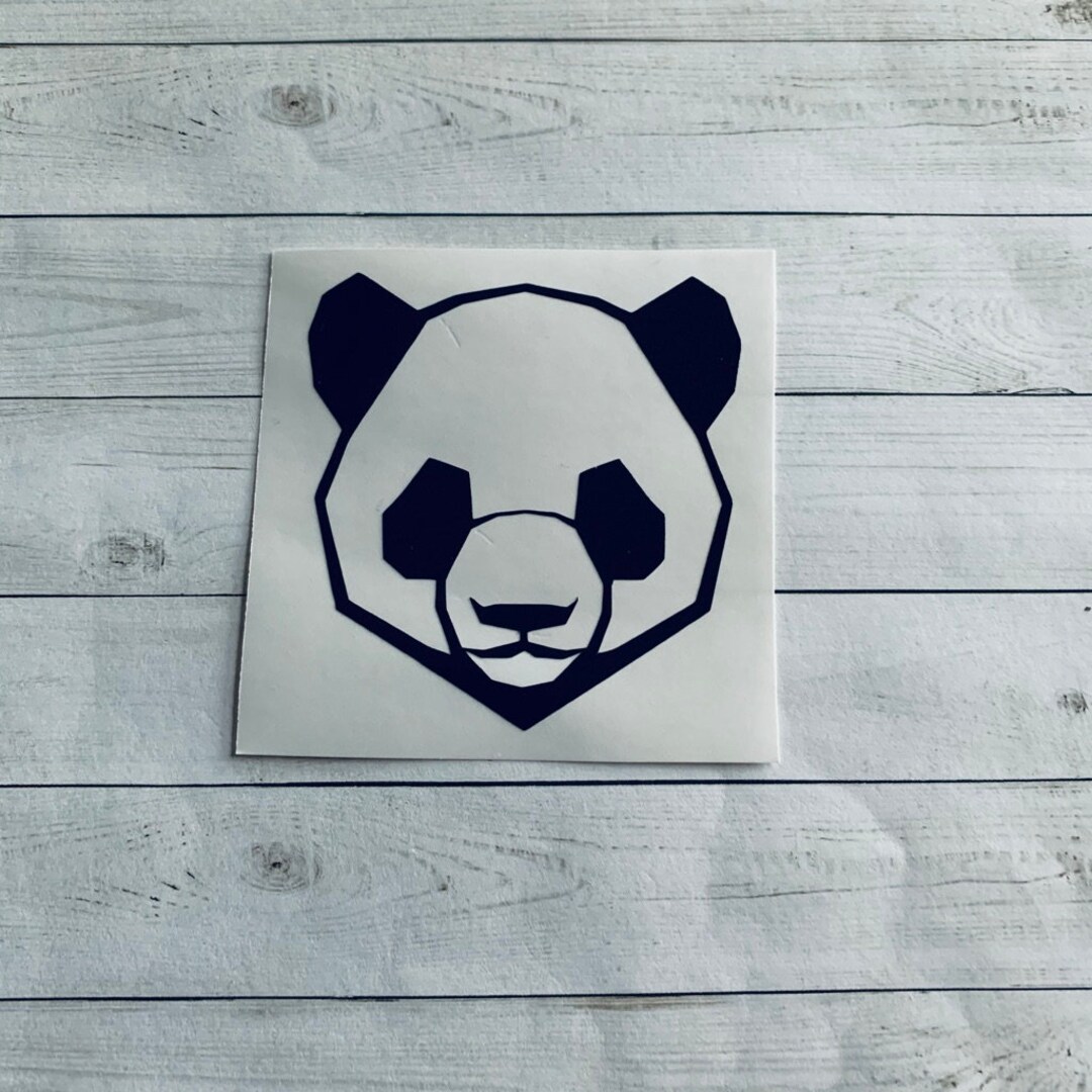 Panda Decal | Panda Vinyl Decal | Panda Sticker | Panda Bear Decal ...