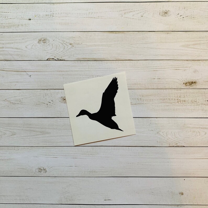 Duck Decal Duck Vinyl Decal Duck Sticker Bird Sticker - Etsy