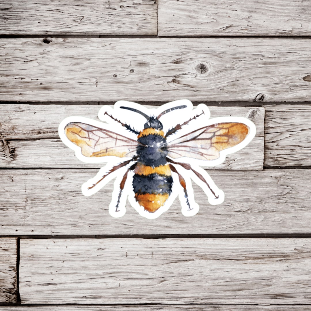 Honey Bee Sticker, Bee Sticker, Beekeeping Sticker, Waterproof Sticker ...