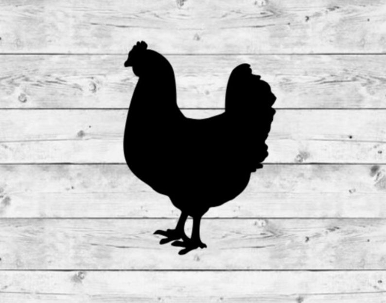 Chicken Decal Chicken Vinyl Decal Chicken Sticker Farm - Etsy