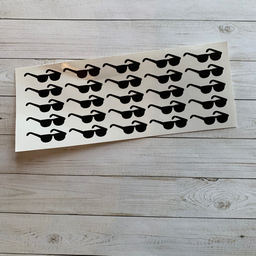 Sun Glasses Decal Sun Glasses Vinyl Decal Sun Glasses Sticker Shades ...