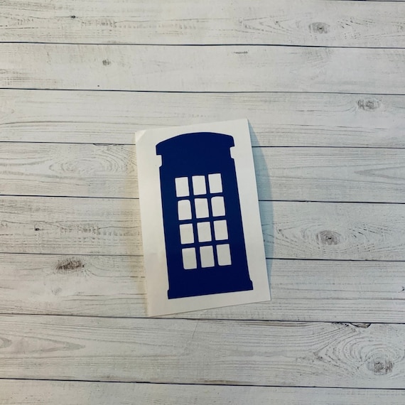 Phone Booth Decal Phone Booth Sticker Phone Decal Phone | Etsy