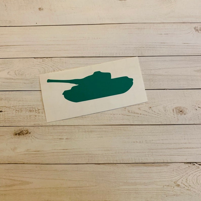 Tank Decal Tank Vinyl Decal Tank Sticker Tank Decoration - Etsy