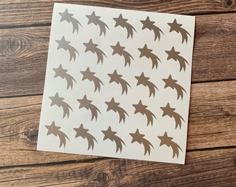 Shooting Star, Falling Star, Stars, Space, Decal, Car Decal, Laptop ...