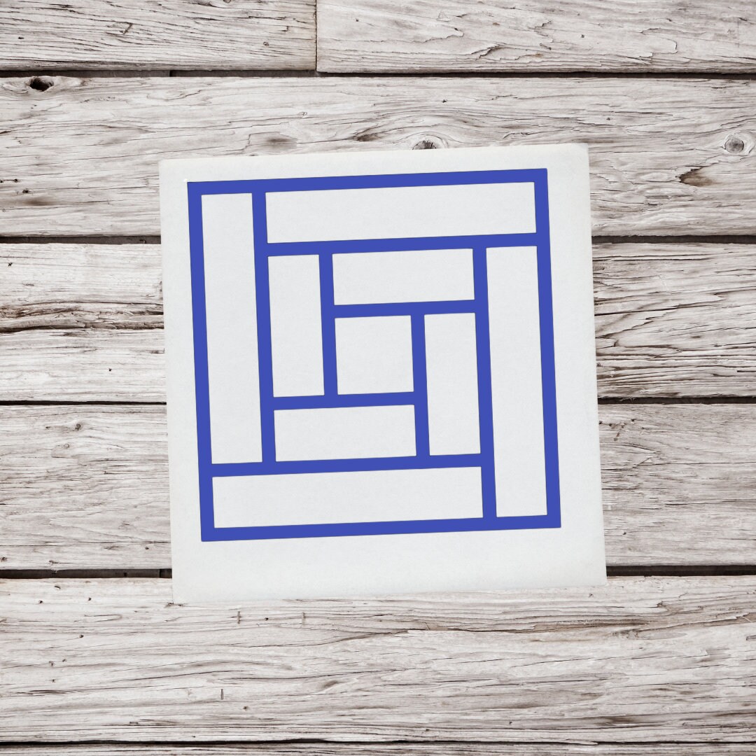 Quilt Square Decal | Quilt Decal | Quilting Decal | Quilt Block Decal ...