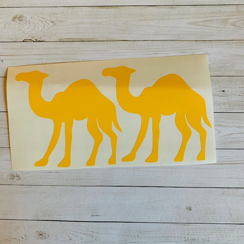 Camel Decal Camel Sticker Camel Vinyl Decal Animal Decal - Etsy