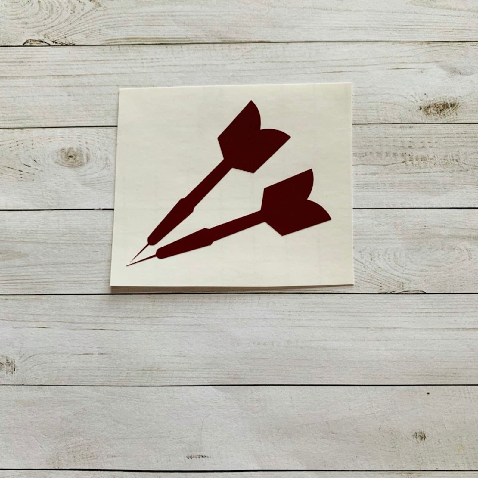 Darts Decal Darts Sticker Darts Vinyl Decal Dart Board - Etsy