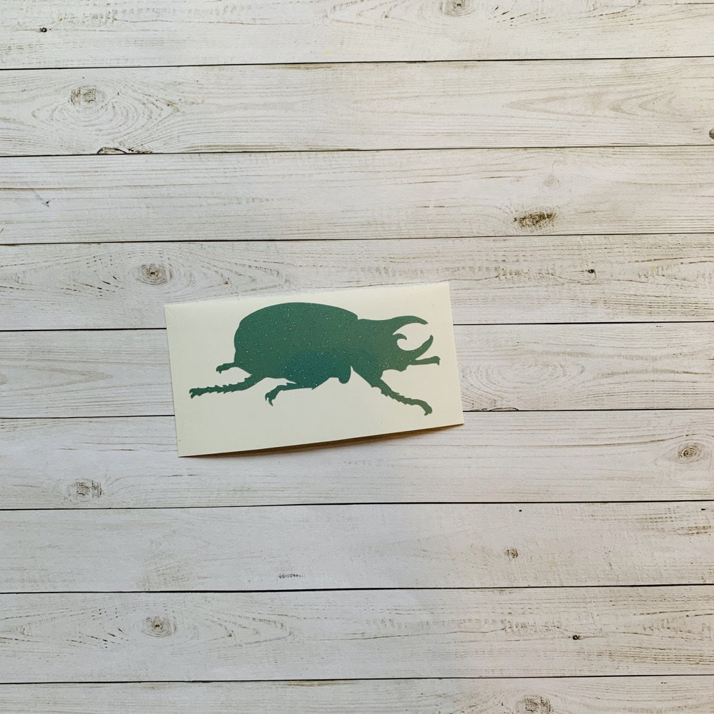 Beetle Decal Beetle Vinyl Decal Beetle Sticker Jungle | Etsy