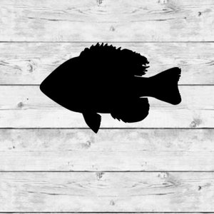 Bluegill Confetti Decal | Bluegill Vinyl Decal | Bluegill Sticker ...