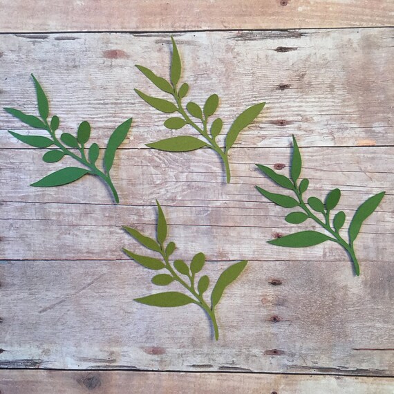 Olive Branch Confetti Olive Branch Cut Outs Olive Branch | Etsy