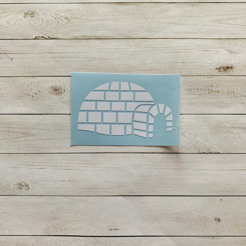 Igloo Decal Igloo Vinyl Decal Igloo Sticker Igloo - Etsy