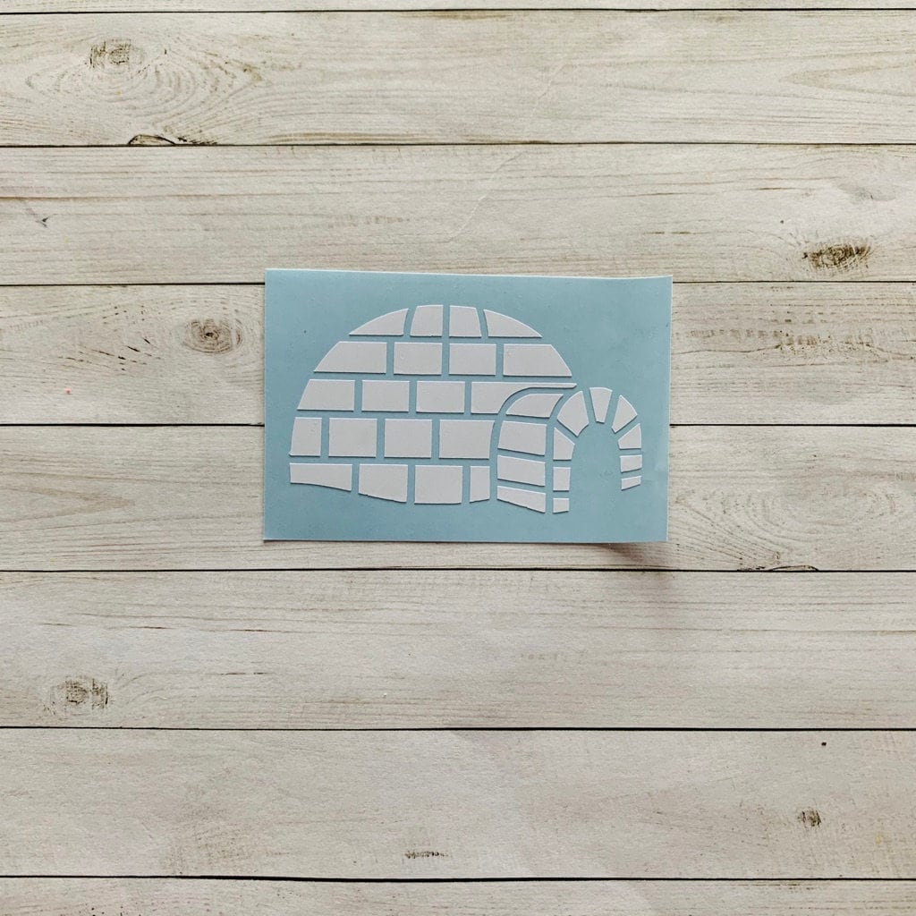 Igloo Decal Igloo Vinyl Decal Igloo Sticker Igloo - Etsy Canada