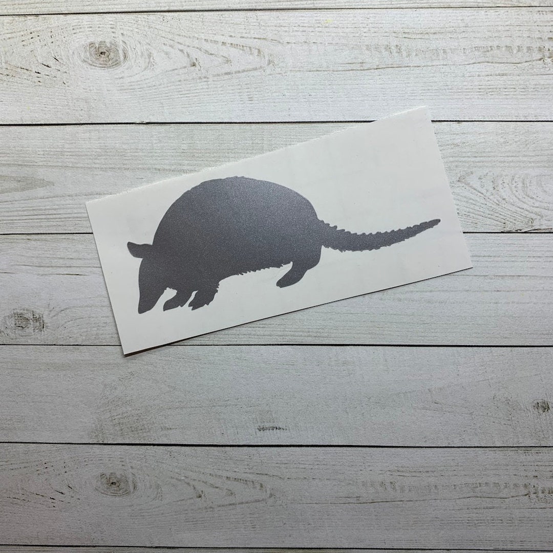 Armadillo Decal | Armadillo Vinyl Decal | Armadillo Sticker | Armadillo ...