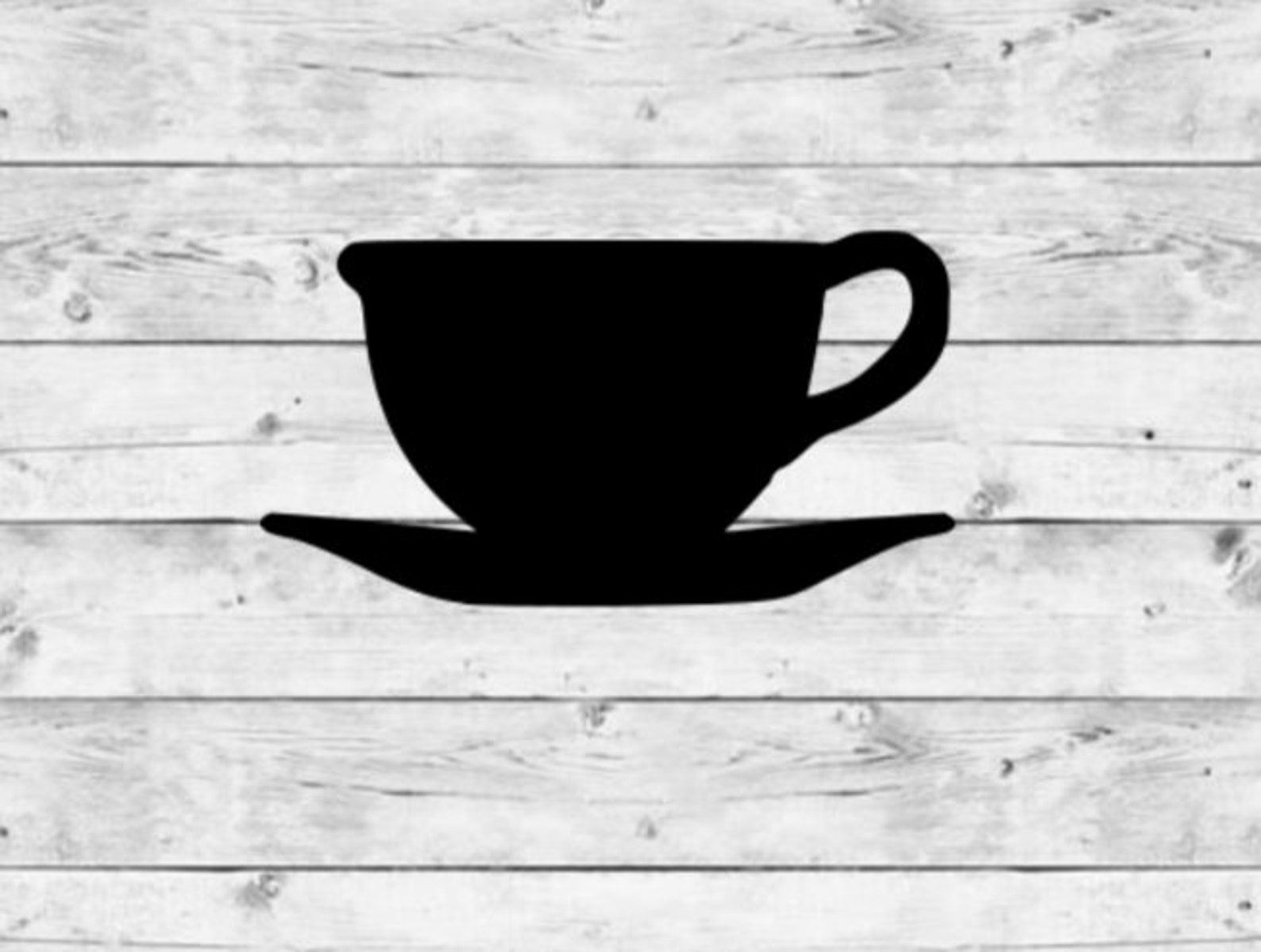 Tea Cup Decal Tea Cup Sticker Tea Cup Vinyl Deal Tea - Etsy