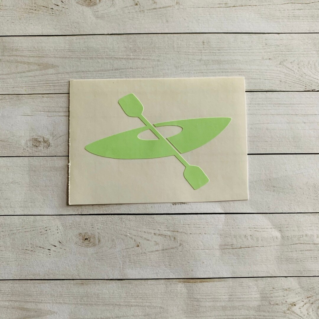 Kayak Decal | Kayak Vinyl Decal | Kayak Sticker | Kayak Theme ...