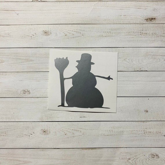 Snowman Decal Snowman Vinyl Decal Snowman Sticker Frosty | Etsy