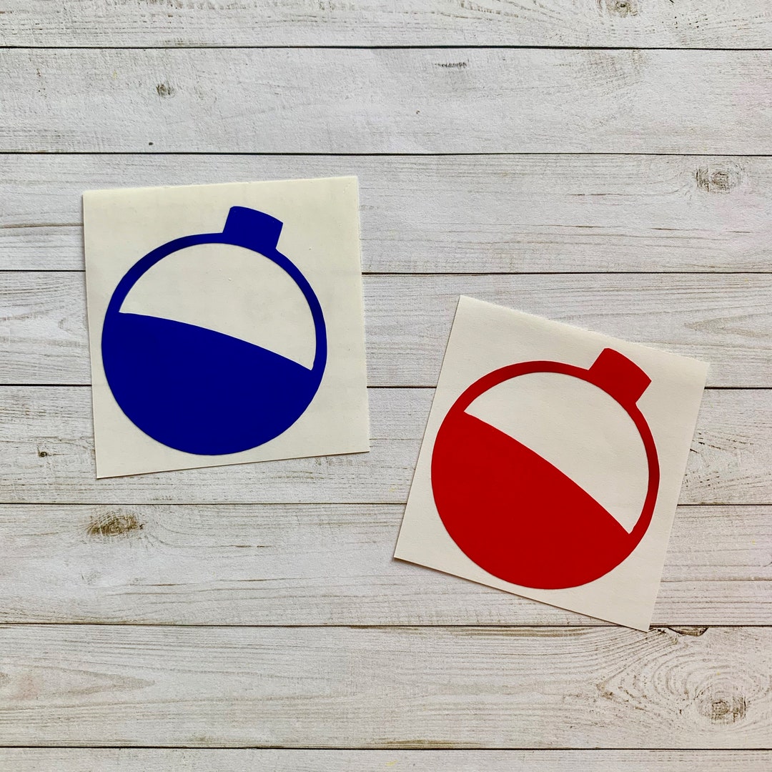 Bobber Decal | Bobber Vinyl Decal | Bobber Sticker | Fishing Decal ...