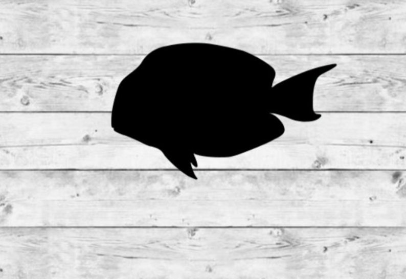 Tang Fish Decal Tang Vinyl Decal Tang Sticker Tropical | Etsy