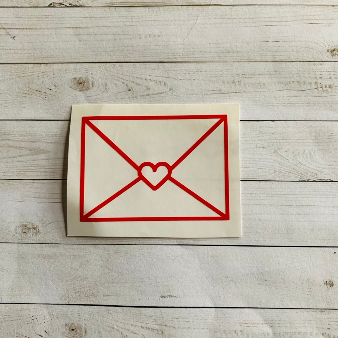Envelope Decal | Envelope Sticker | Mail Man Decal | Post Office Decal ...