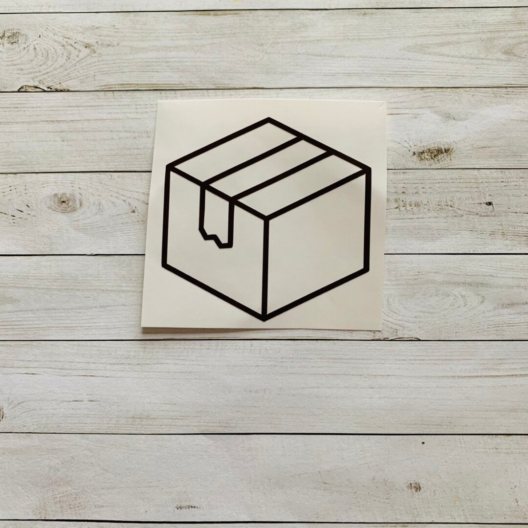 Box Decal | Box Sticker | Packing Box Decal | Package Decal | Package ...