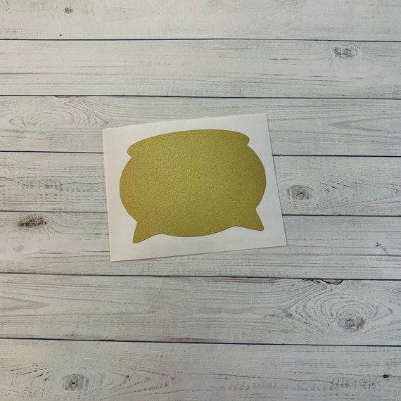 Pot of Gold Decal Pot Decal Pot Sticker Gold Decal | Etsy
