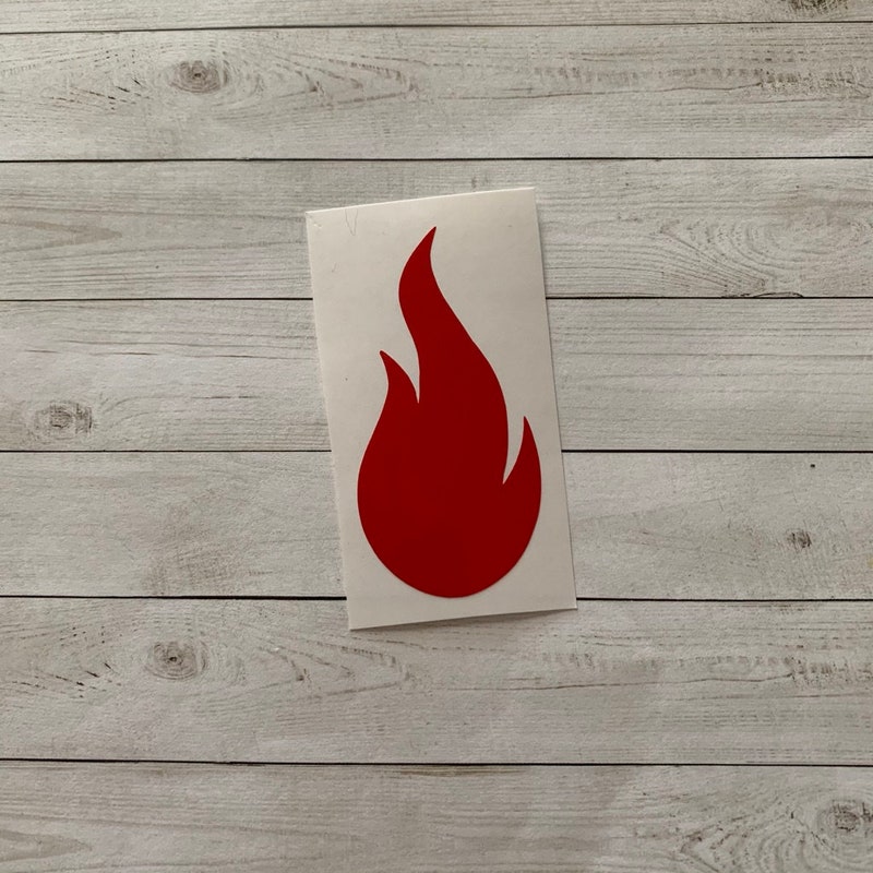 Flame Decals - Etsy