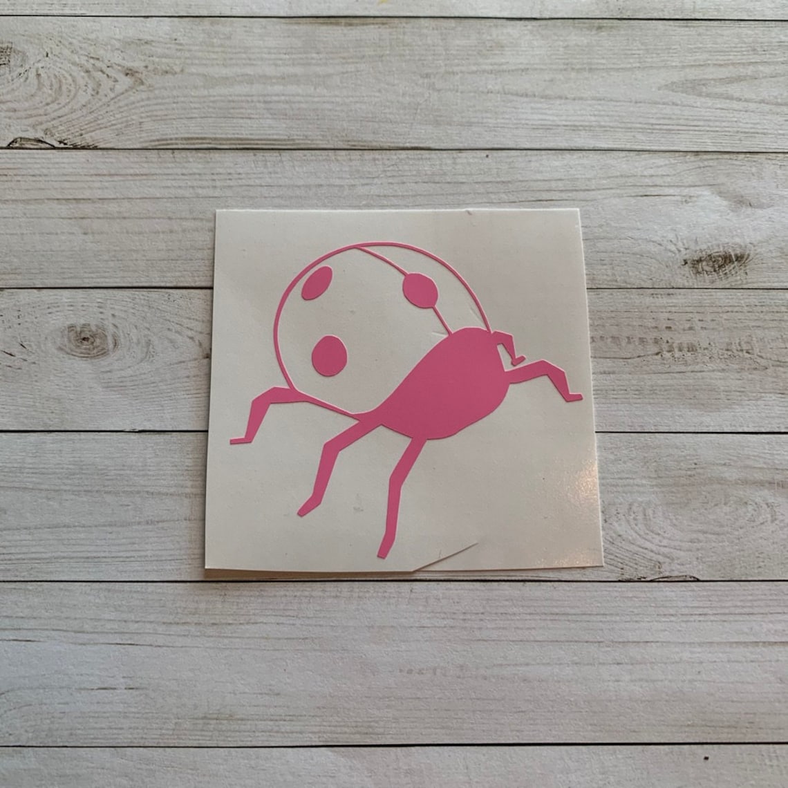 Lady Bug Decal Lady Bug Vinyl Decal Lady Bug Sticker - Etsy